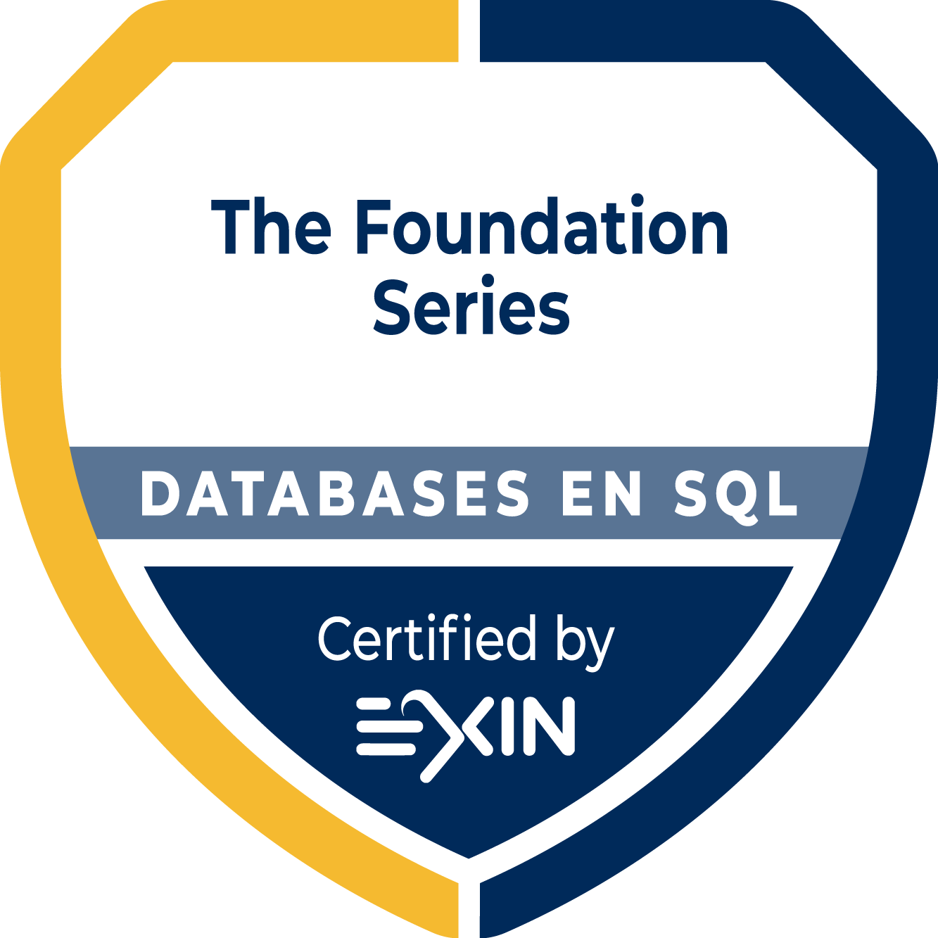 EXIN Databases en SQL Foundation - EXIN EXIN Databases en SQL Foundation - EXIN