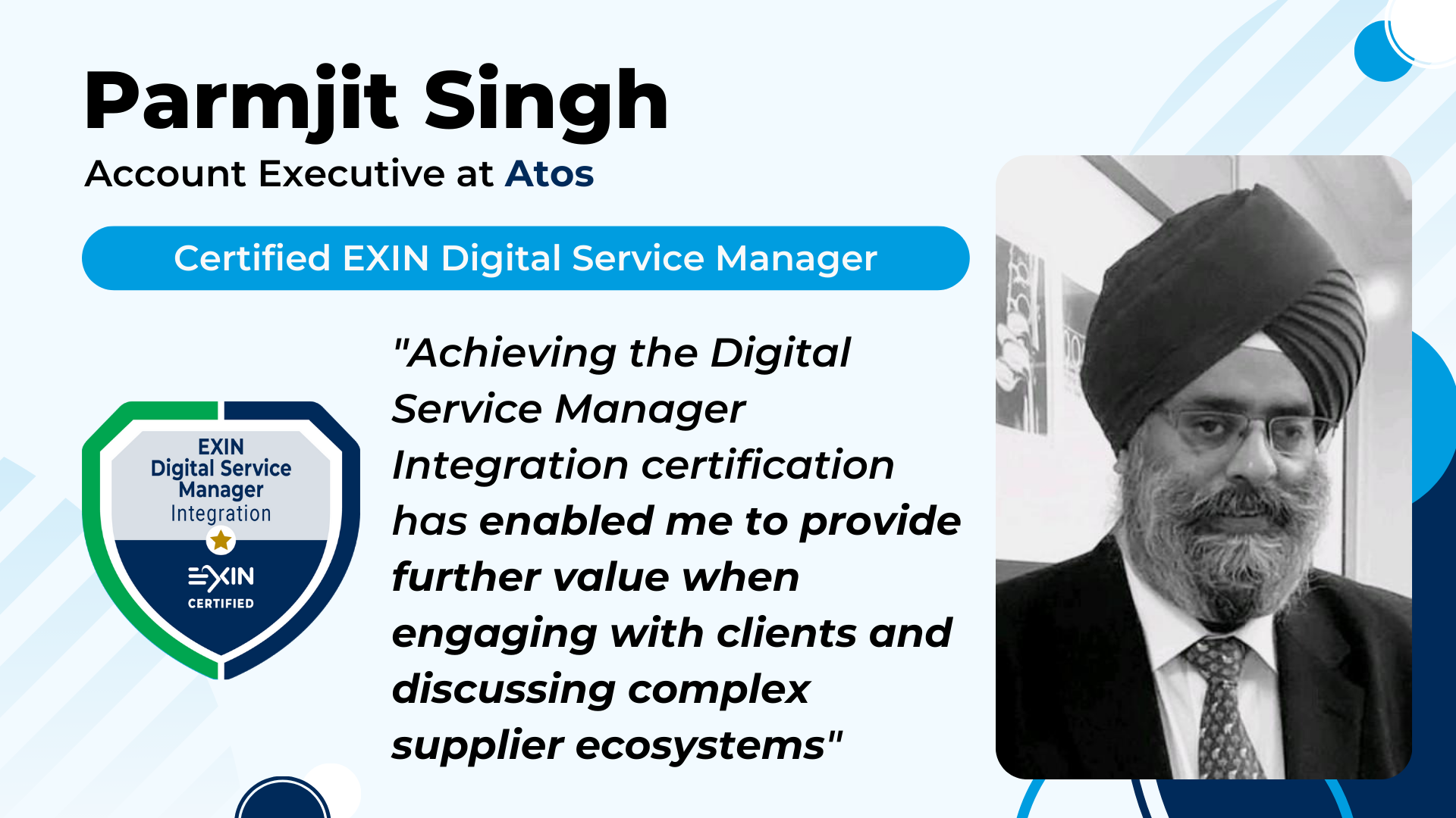 Meet Parmjit Singh, Account Executive at Atos