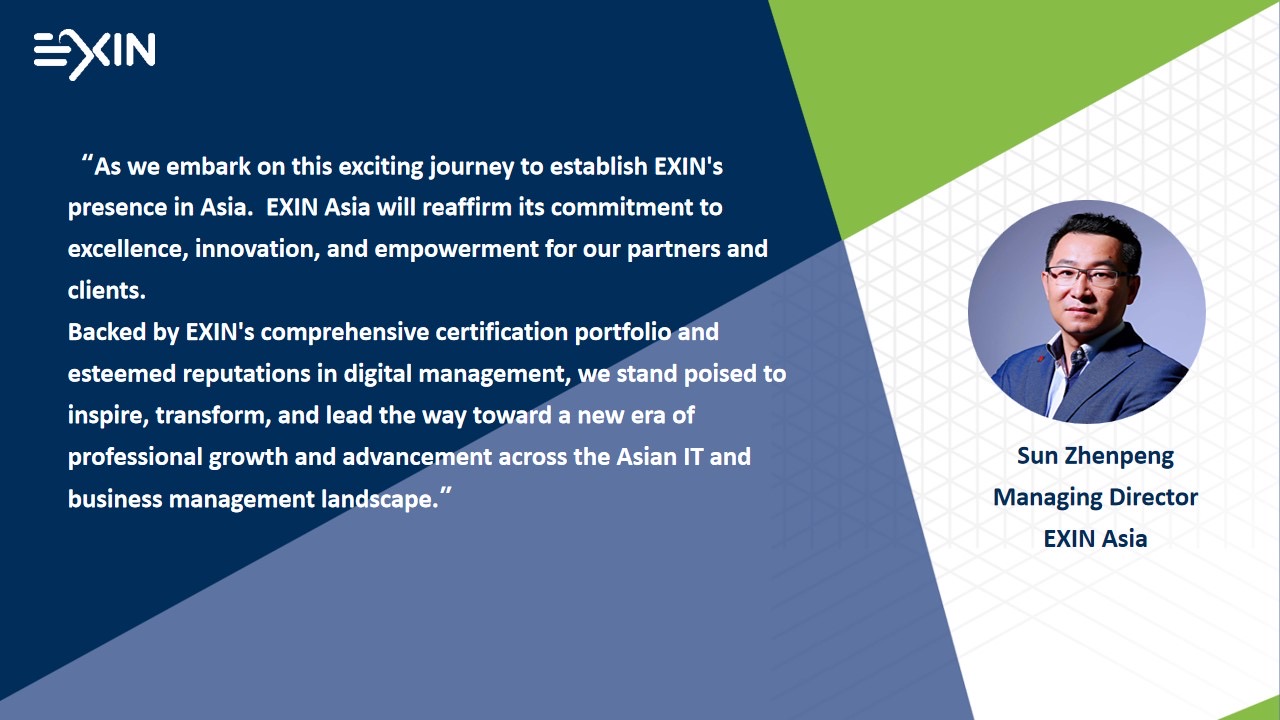 EXIN update: Positive changes for a brighter future!