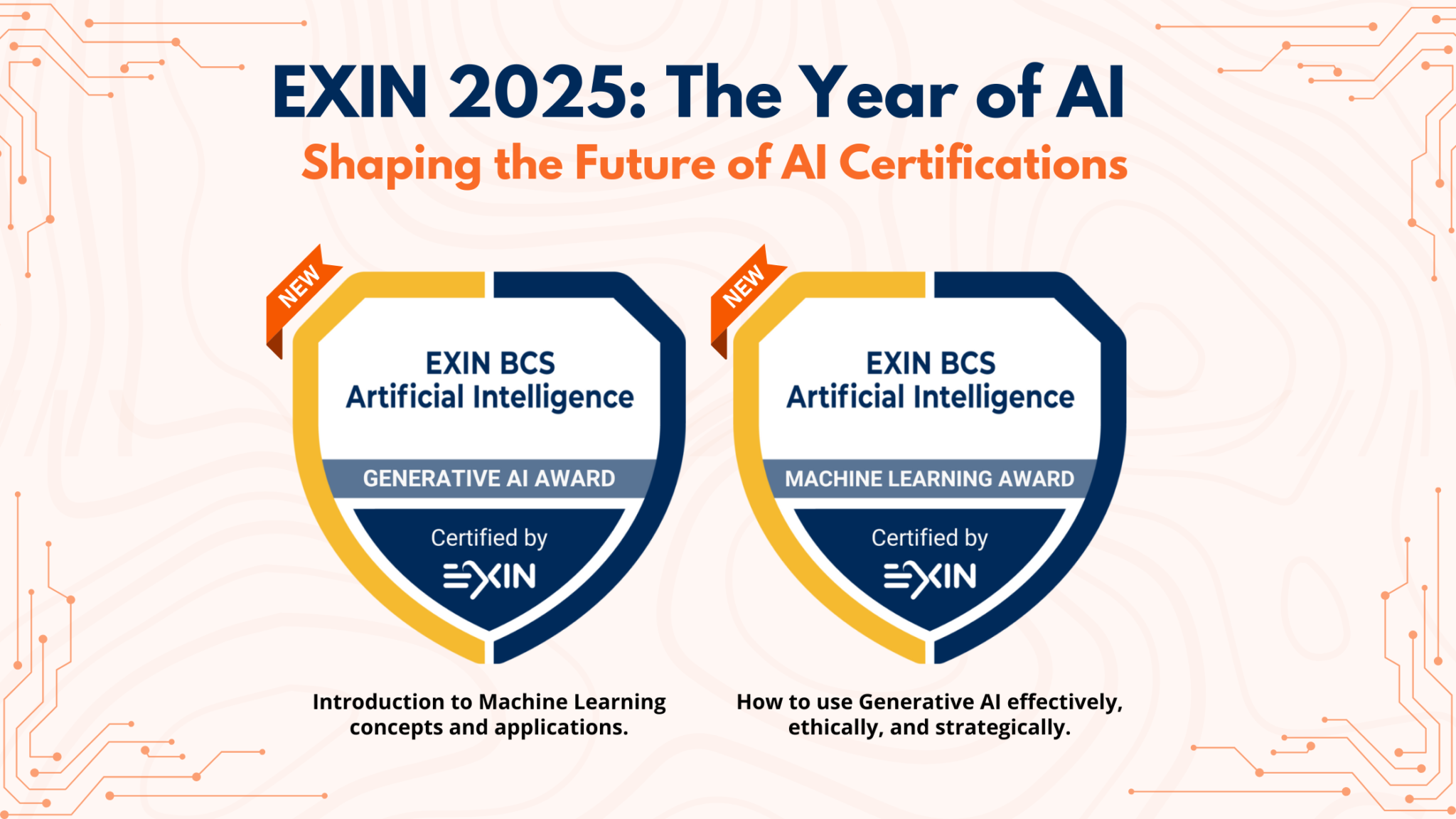 Introducing the EXIN BCS Awards for Generative AI & Machine Learning EXIN Launches AI ...